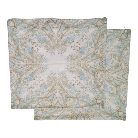 Pottery Barn | Accents | Pair Pottery Barn Pillow Covers Yellow Blue ...